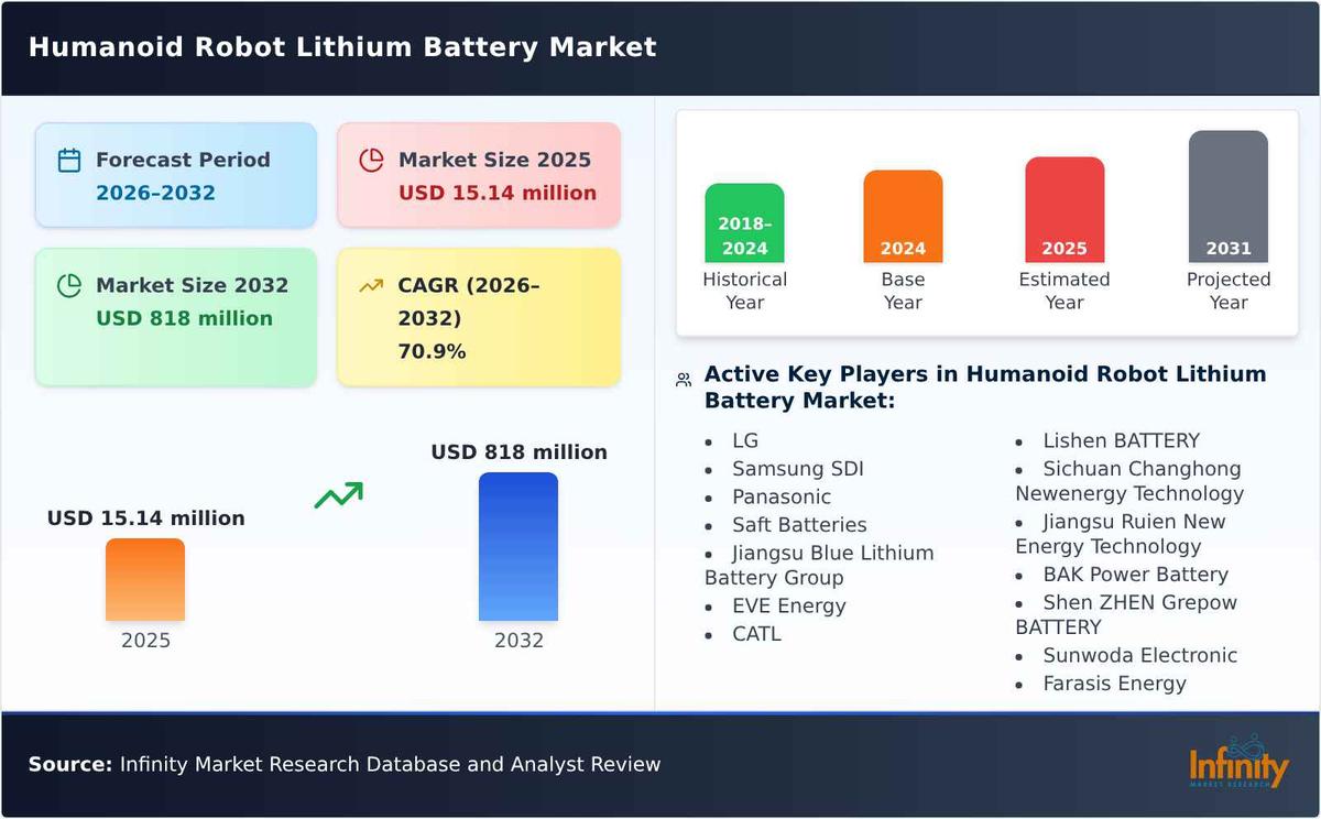 Global Humanoid Robot Lithium Battery Market Size, Share and Analysis ...
